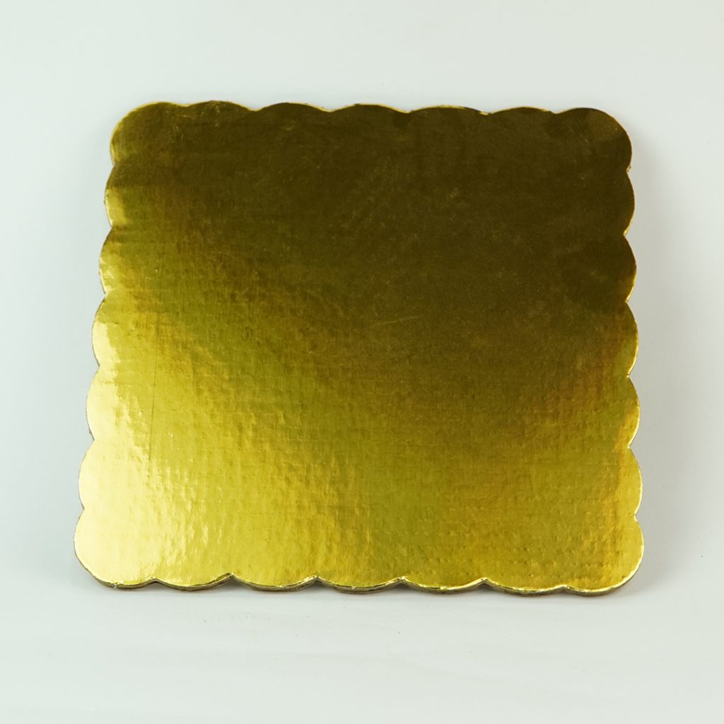 Bases de Cartón Cuadradas Dorada - Candimy Tienda de Reposteria en ...